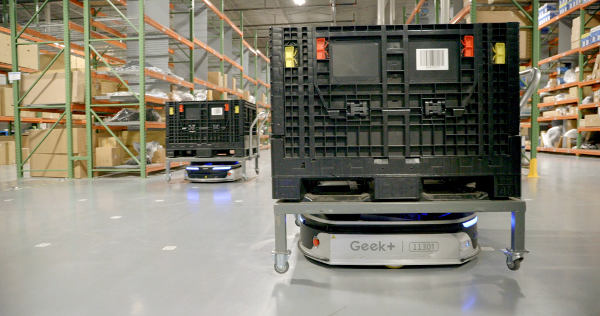 Revolutionizing apparel picking with tote, pallet robots